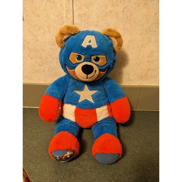 Build-A-Bear | Toys | Build A Bear Workshop Marvels Captain America ...